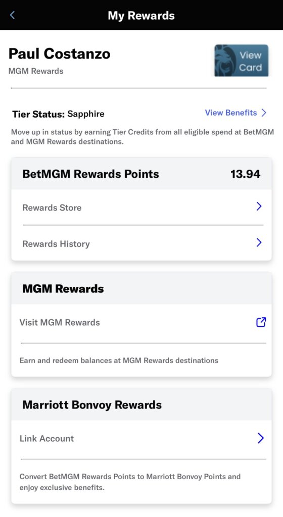 BetMGM Rewards: How to Earn & Redeem MGM Rewards Points