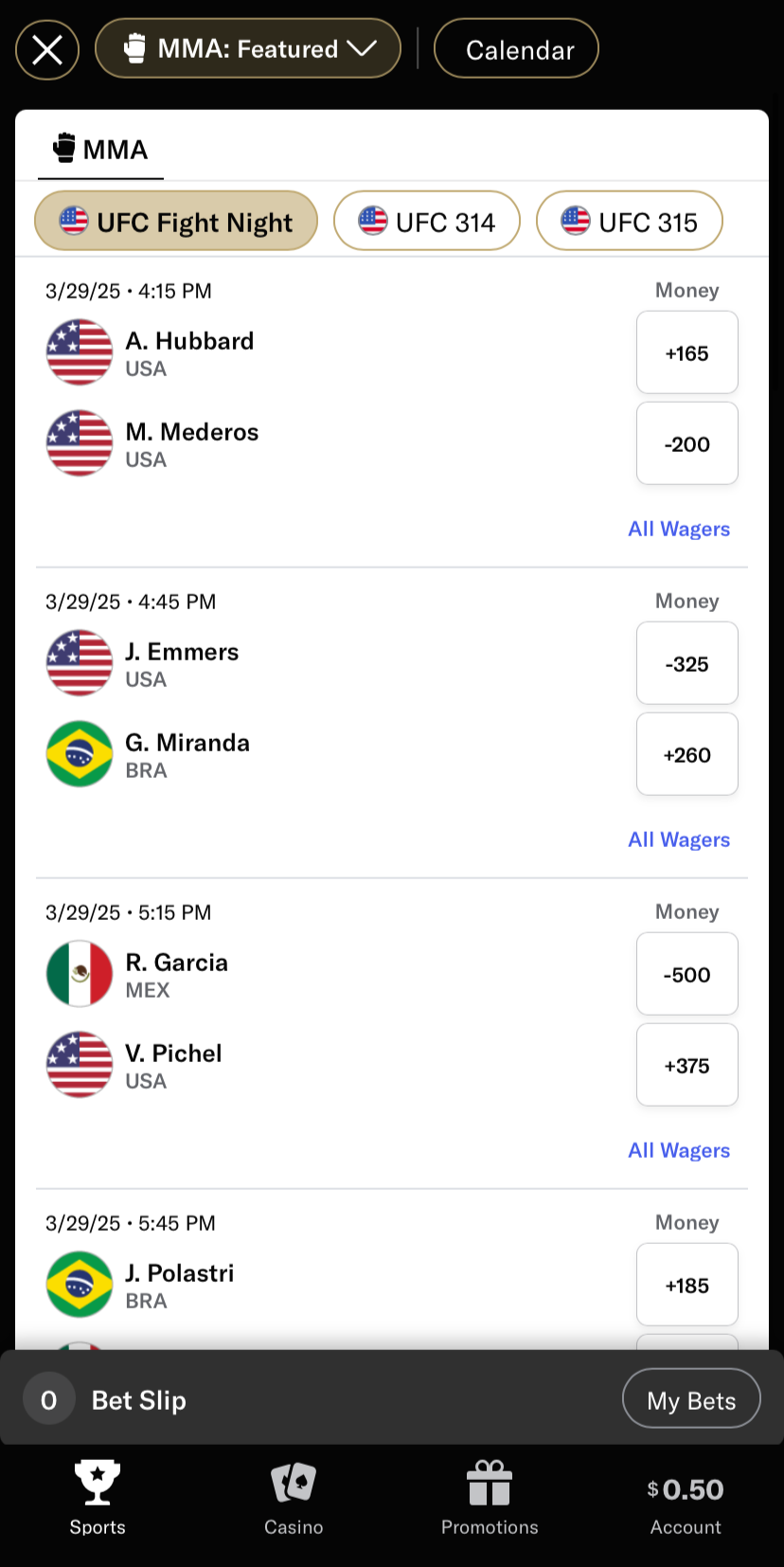 Best UFC Betting Apps & Sites for UFC White House