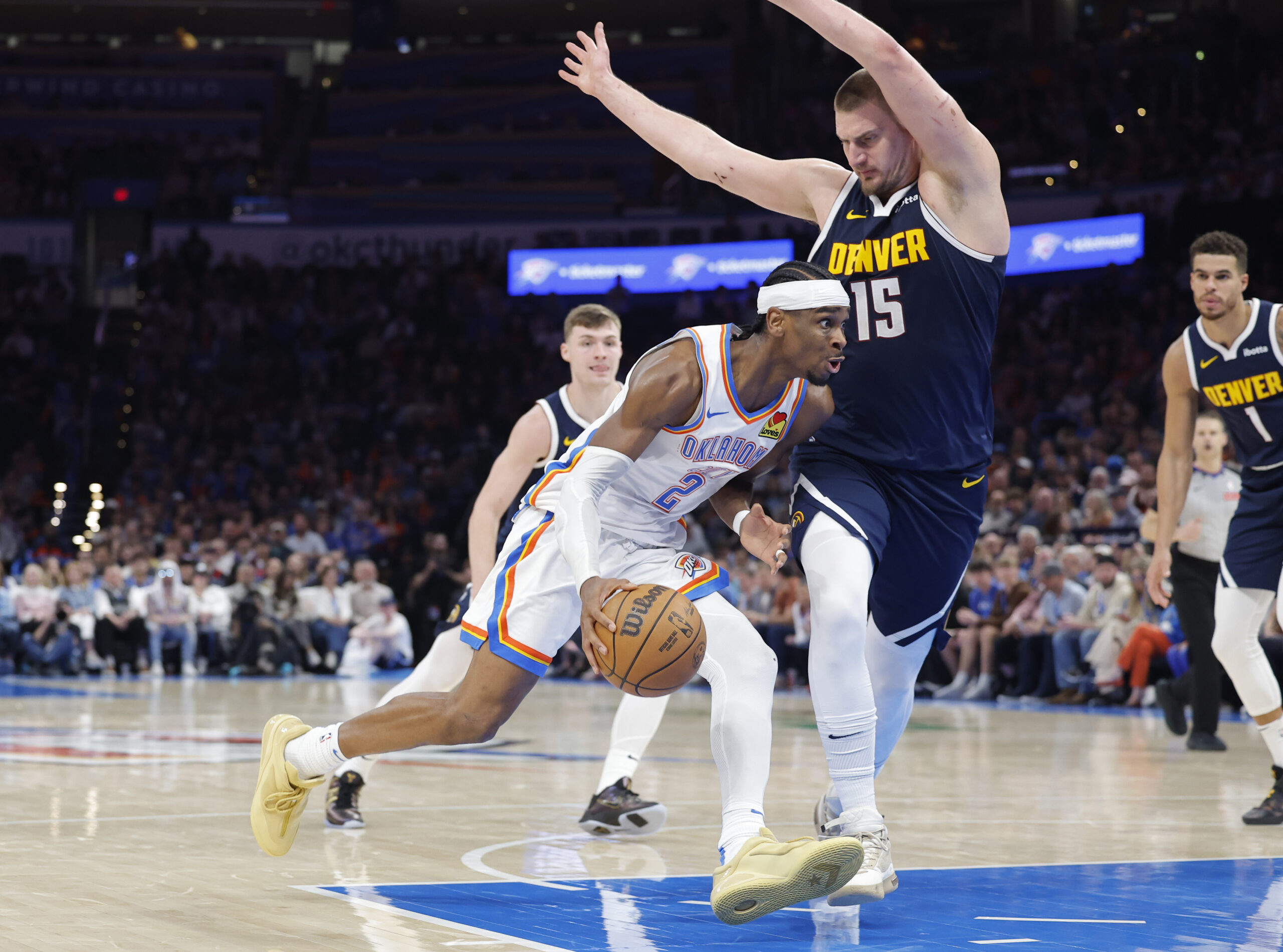 Thunder vs Nuggets Series Odds, Spread & Total, Plus OKC vs DEN Schedule