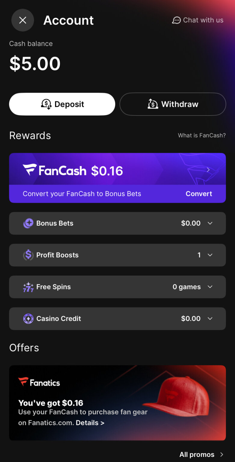 What is FanCash on Fanatics? Explaining Sportsbook Rewards