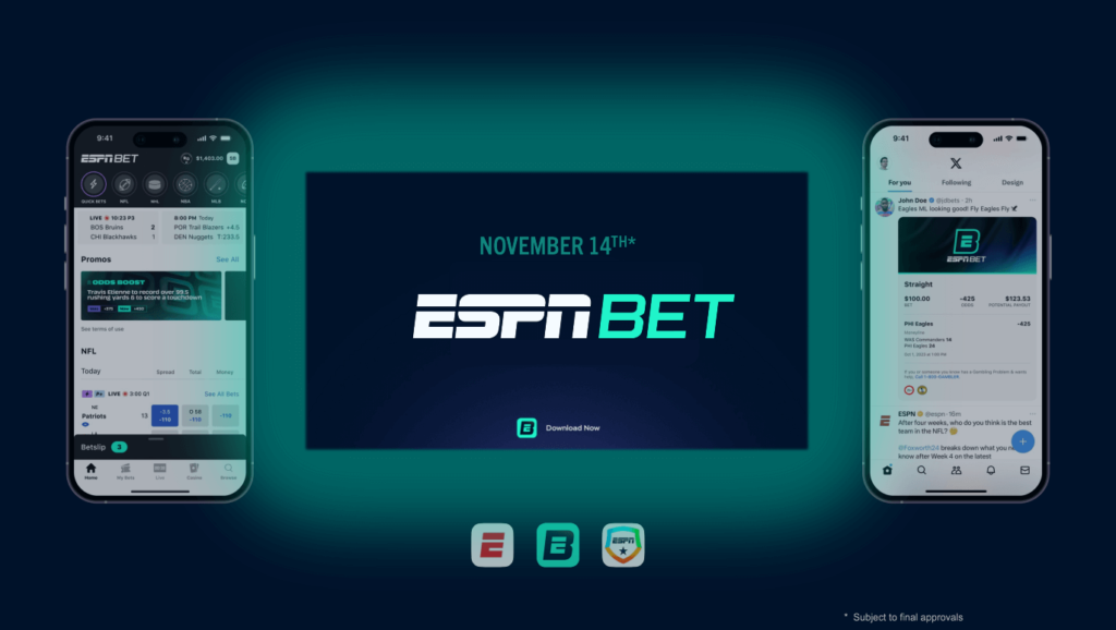ESPN BET Shares Product Preview for First Time Ever